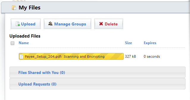Payee Setup 204 Form Helper